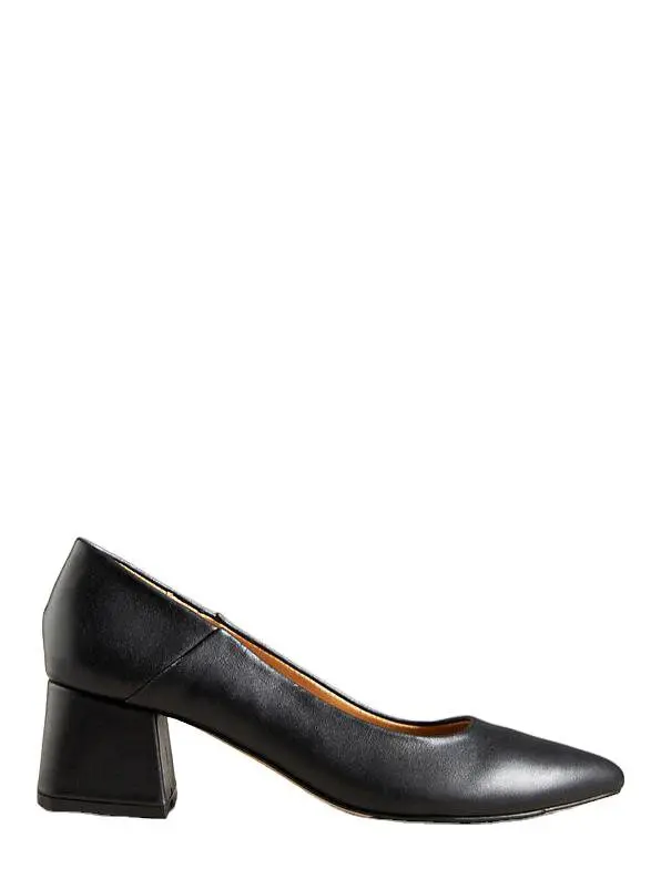 Nisolo Fiorela Go-to Mid Heels - Black