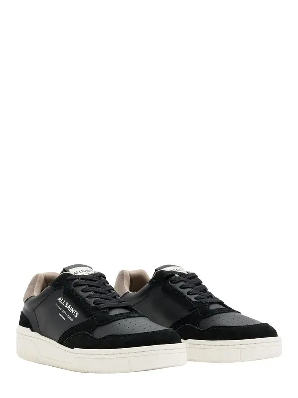 ALLSAINTS Regan Low-top Sneakers - Black/ Grey