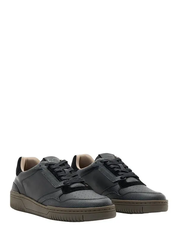 ALLSAINTS Regan Low-top Sneakers - Black/gum