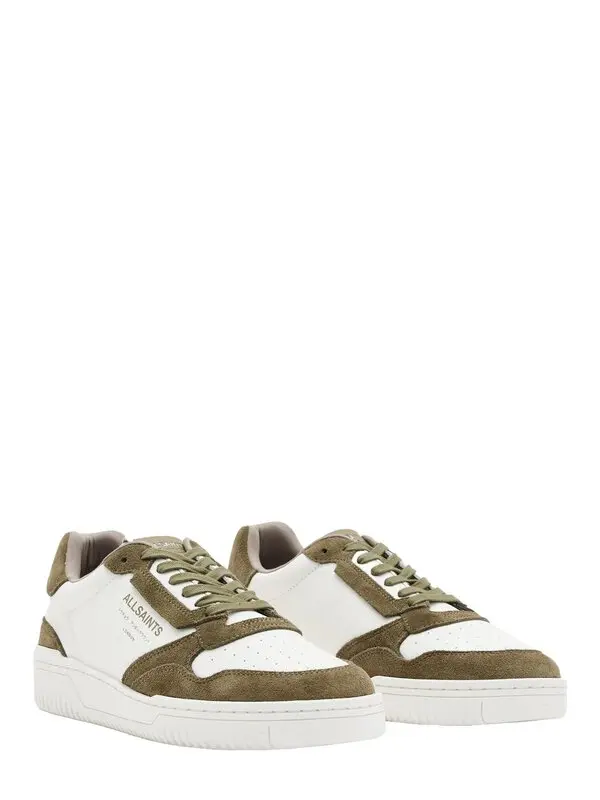 ALLSAINTS Regan Low-top Sneakers - White/khaki