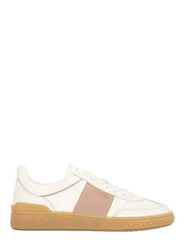 Valentino Garavani Upvillage Sneakers - Ivory  Rose Cannelle  Skin  & Ambra
