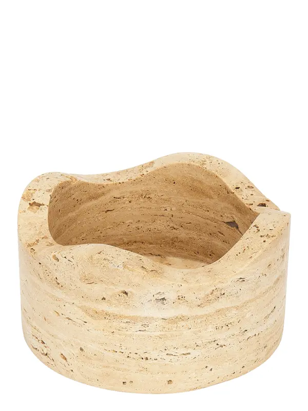 ANASTASIO HOME Hills Bowl - Travertine