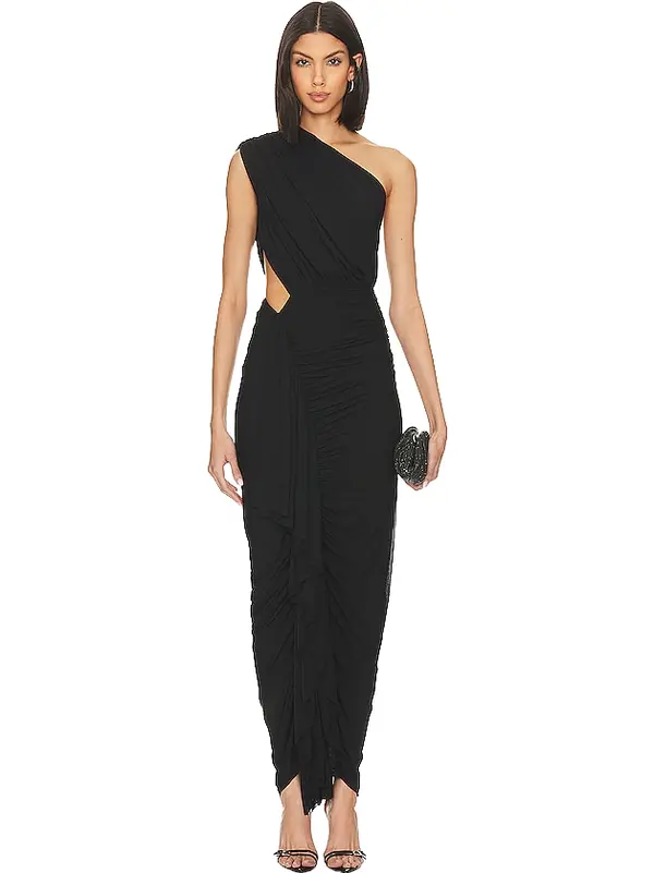 Superdown Juliet Midi Dress - Black