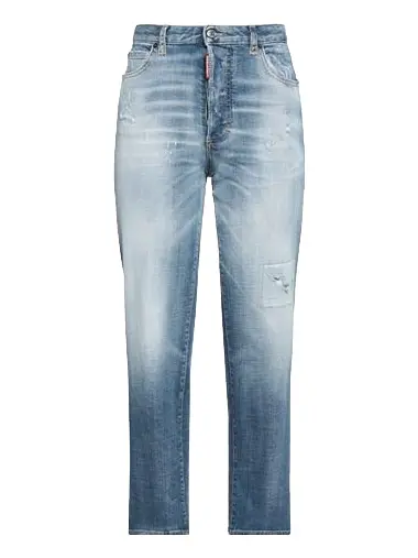 Dsquared2 Straight-leg Jeans With Five Pockets - Blue