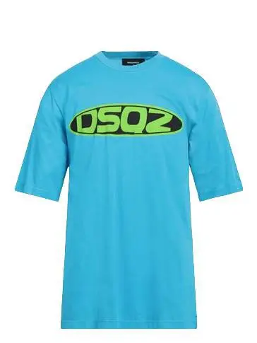 Dsquared2 T-shirt Lime Size Cotton - Blue