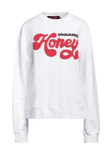 Dsquared2 Cotton Sweatshirt - White