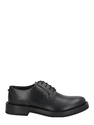 Valentino Garavani Lace-up Leather Derby Shoes - Black