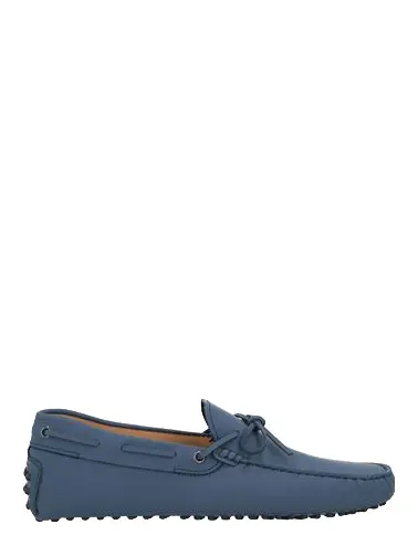 TOD'S Leather Loafers - Blue