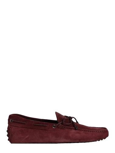 TOD'S Leather Loafers - Plum