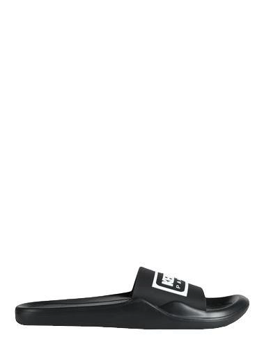 Kenzo Rubber Pool Slides With Logo - Black