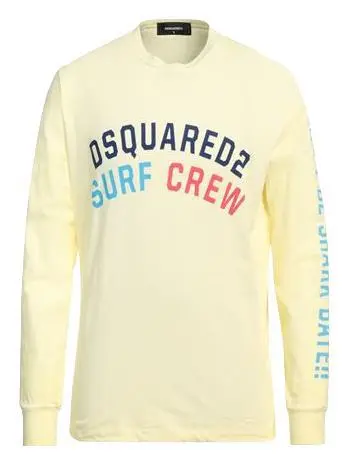 Dsquared2 T-shirt Pastel Size Cotton - Yellow