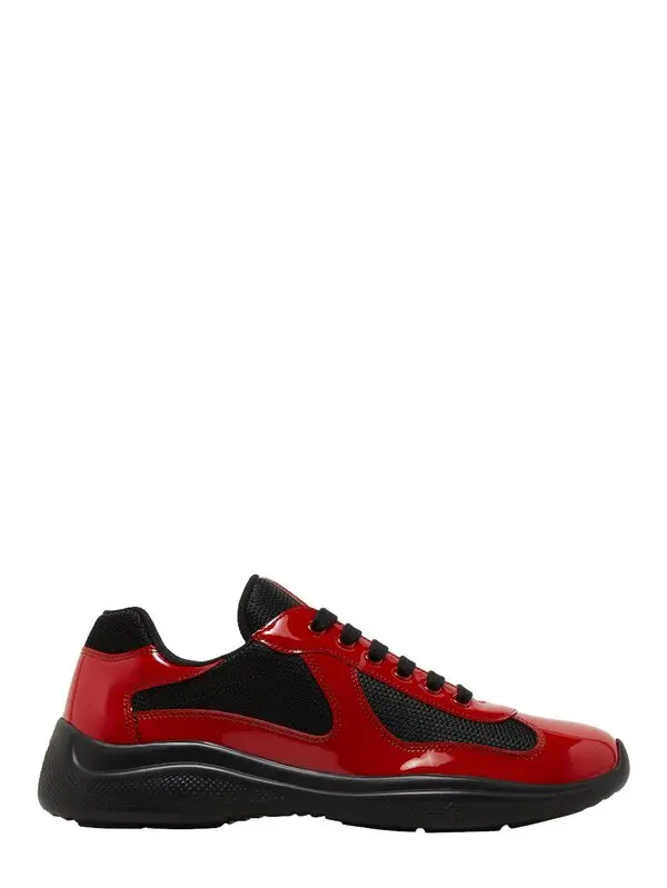 Prada America's Cup Sneakers - Red