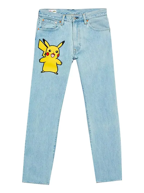 LEVI'S X Pokémon 551z Authentic Straight Jeans - Blue