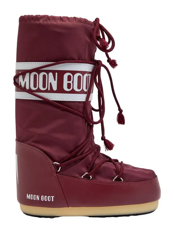 Moon Boot Icon Mid-calf Snow Boots - Burgundy