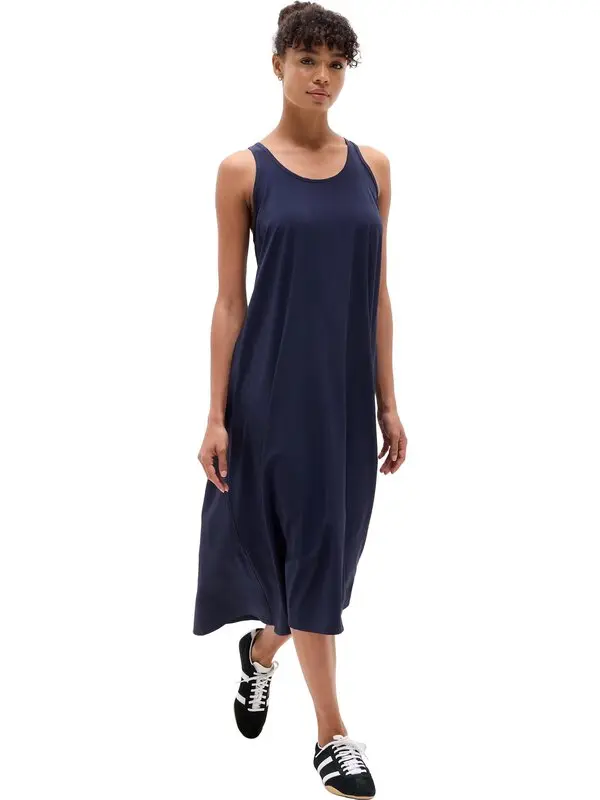 Athleta Presidio Traveler Maxi Dress - Navy