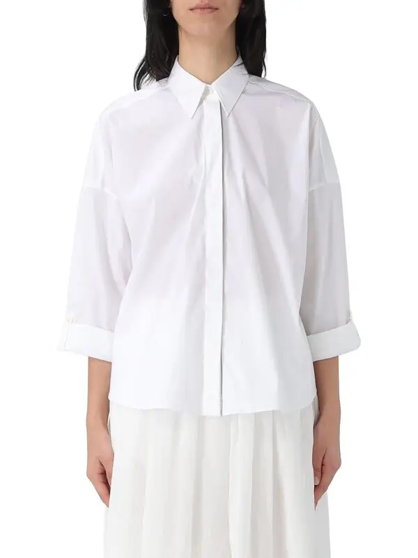 Brunello Cucinelli Classic Collared Shirt - White