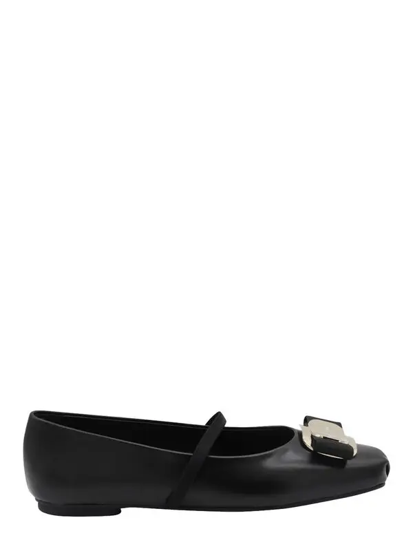 FERRAGAMO Ballerina Flat - Black