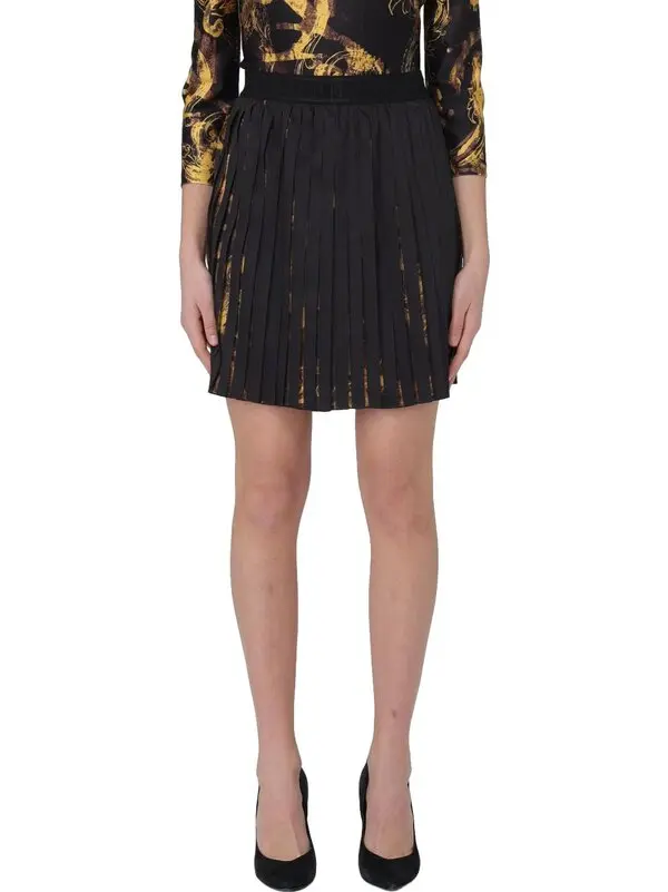 Versace Pleated Mini Skirt - Black
