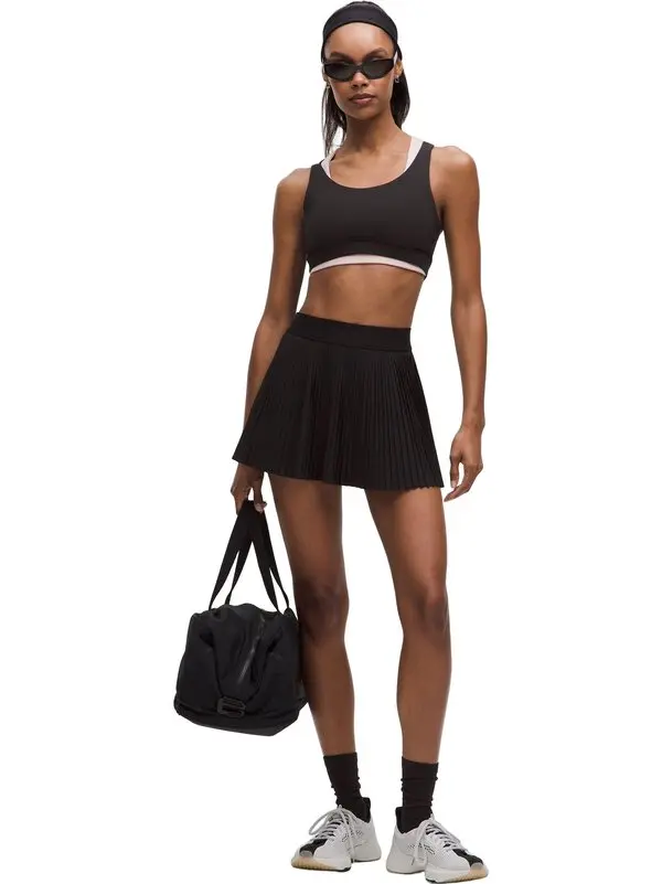 Lululemon Varsity High-rise Pleated Tennis Skirt - Black