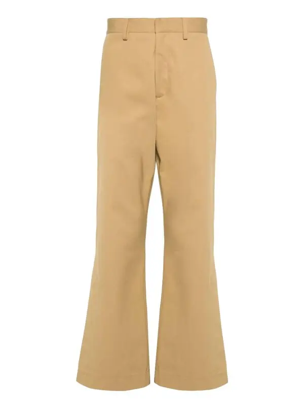 Amiri Cotton Loose-leg Chinos - Neutrals