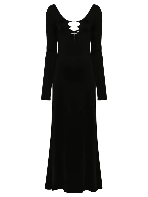 Alice + Olivia Kalena Cut-out Maxi Dress - Black