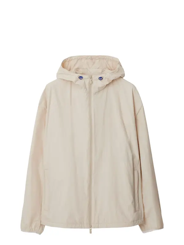 Burberry Equestrian Knight-motif Hooded Jacket - Neutrals