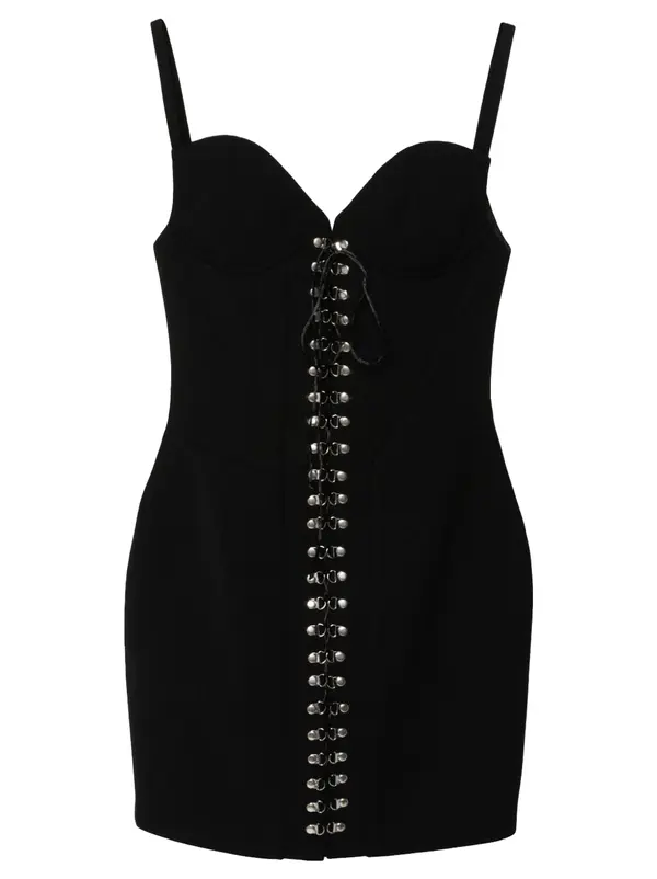 THE NEW ARRIVALS ILKYAZ OZEL Lya Mini Dress - Black