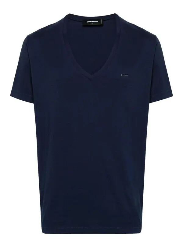 Dsquared2 Cool Fit Cotton T-shirt - Blue