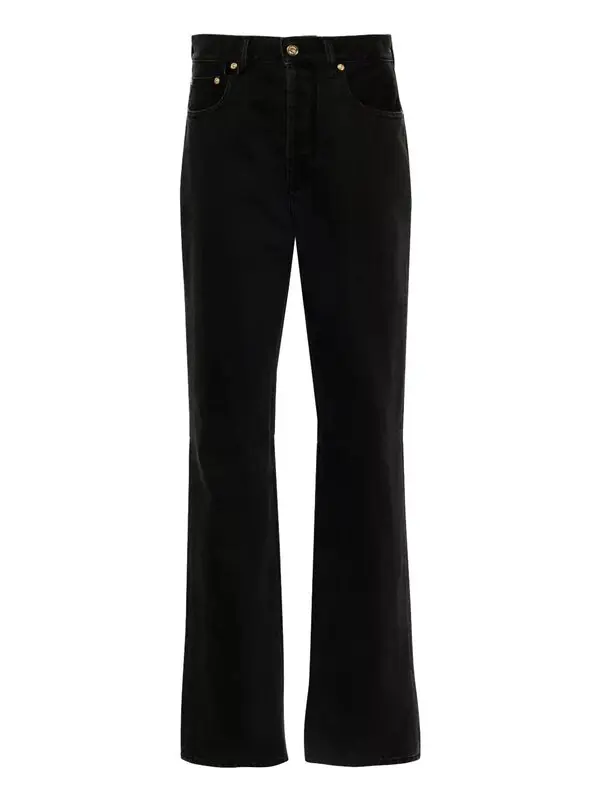 Jacquemus La De Nimes Droit Straight-leg Jeans - Black