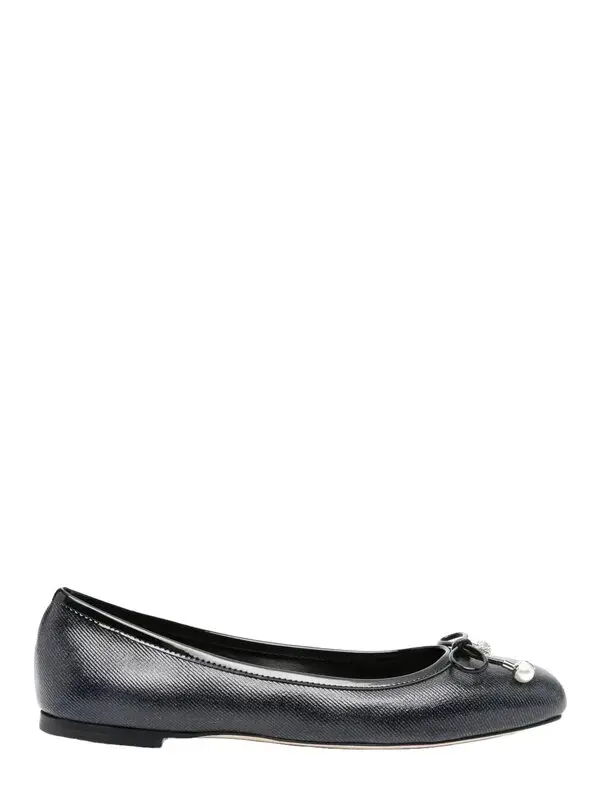 JIMMY CHOO Elme Ballerina Shoes - Blue