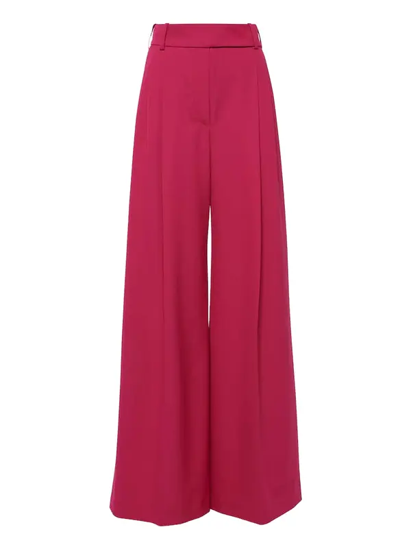 Alexandre Vauthier High-rise Wide-leg Trousers - Pink