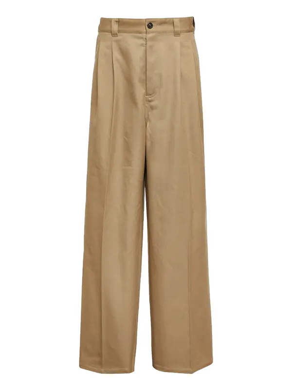 MAISON MARGIELA X Pendleton Wide-leg Trousers - Beige