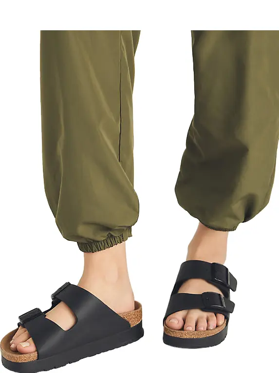 BIRKENSTOCK Arizona Flex Platform Sandals - Black