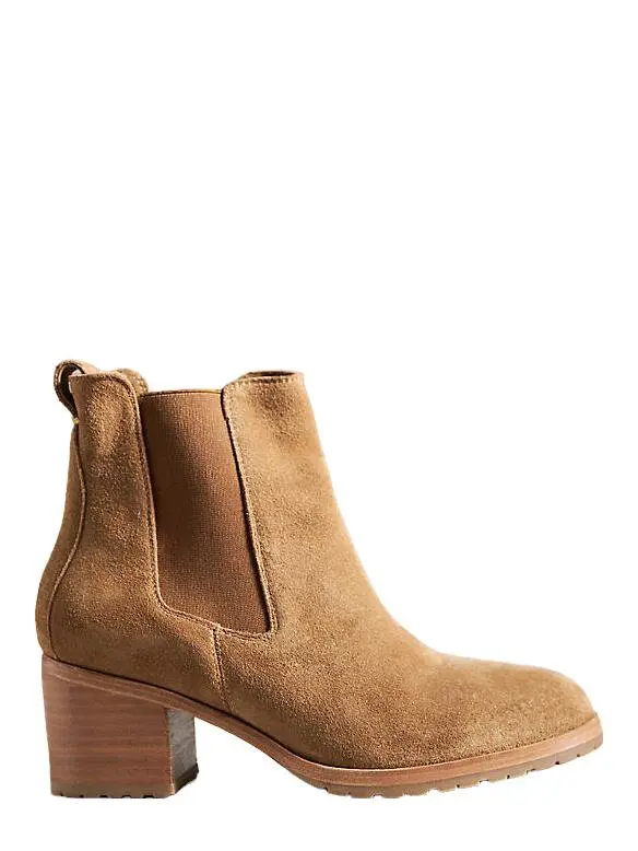 Nisolo Heeled Chelsea Boots - Taupe