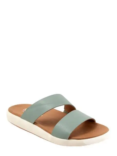 Softwalk Jenna Platform Sandal - Sage