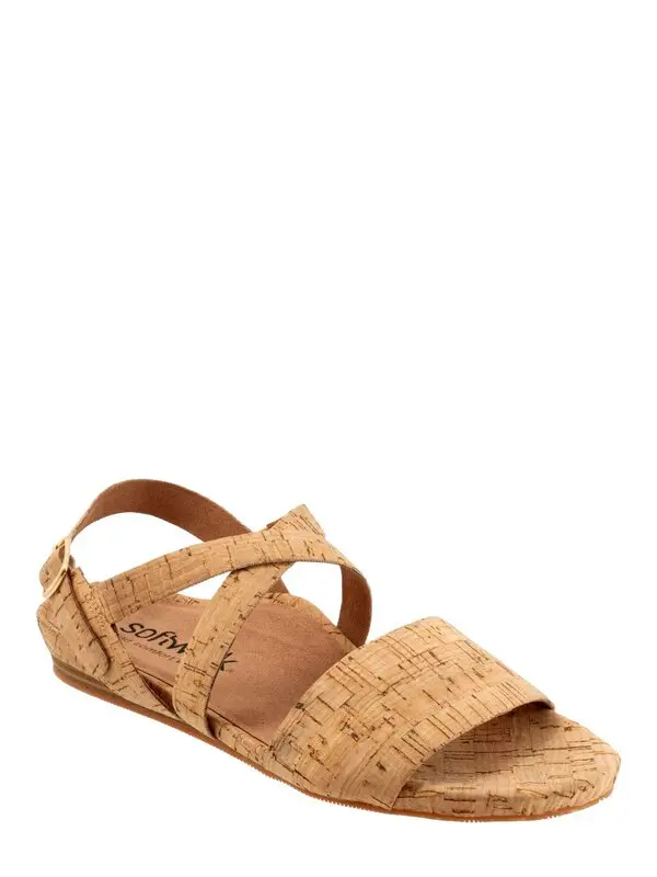 Softwalk Cali Sandal - Natural Cork