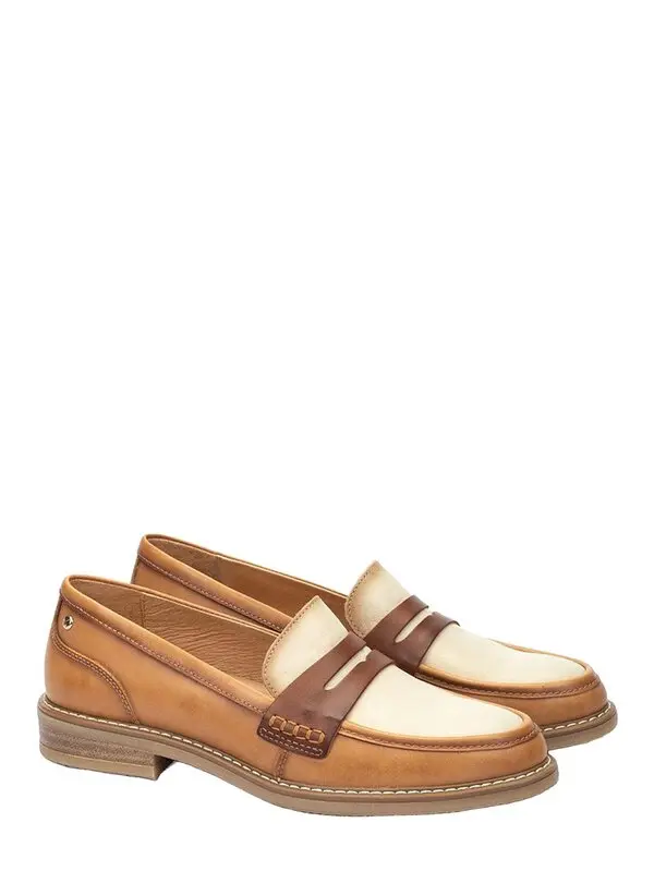 Pikolinos Aldaya Penny Loafer - Almond