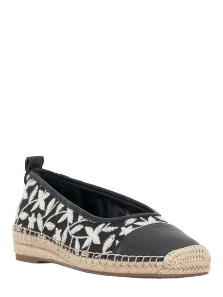 Vince Camuto Miheli Slip-on Espadrille - Black/cream