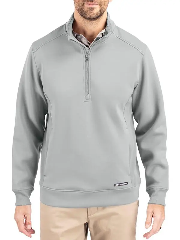 Cutter & Buck Roam Quarter Zip Pullover - Solitare