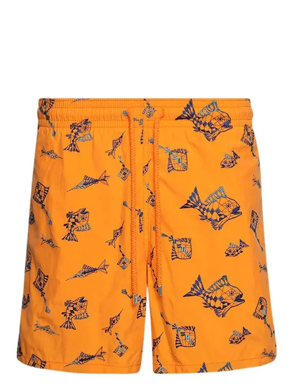 Vilebrequin Swim Trunks - Carrot Orange