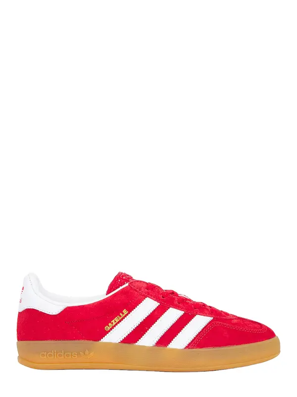 Adidas Originals By Alexander Wang Gazelle Indoor Sneakers - Scarlet