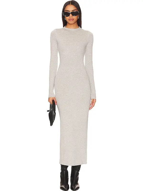 AFRM Juniper Dress - Heather Grey