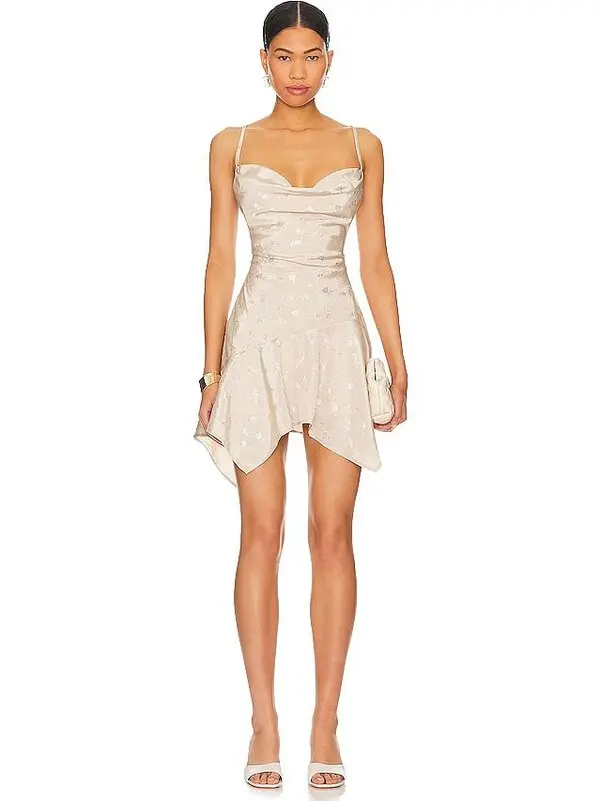 MORE TO COME Gabrielle Mini Dress - Cream