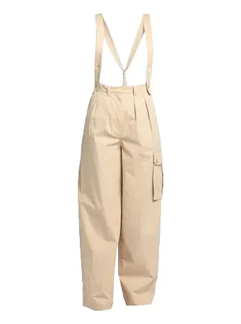 Kenzo Cotton Cargo Trousers - Beige