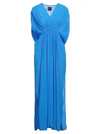FISICO Midi Viscose Dress - Bright Blue
