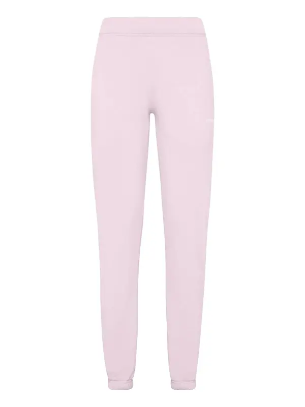 PLEIN SPORT Logo-print Skinny Track Pants - Pink
