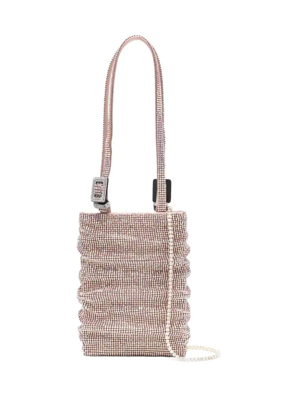 Benedetta Bruzziches Lollo Rhinestoned Tote Bag - Pink