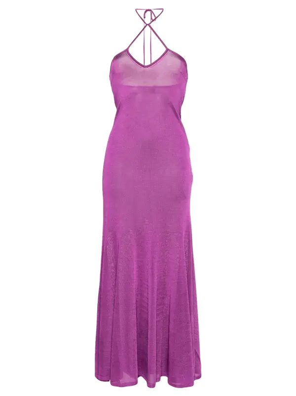 TOM FORD Fine-knit Maxi Dress - Pink