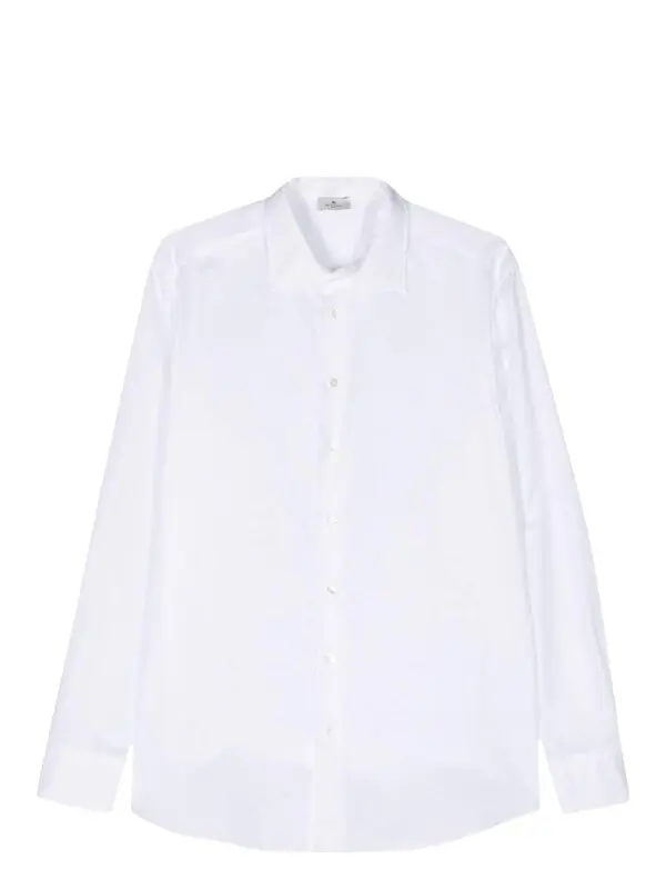 Etro Paisley-print Cotton Shirt - White