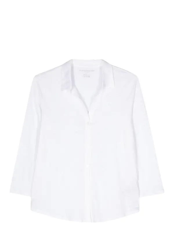 Majestic Filatures Classic-collar Shirt - White